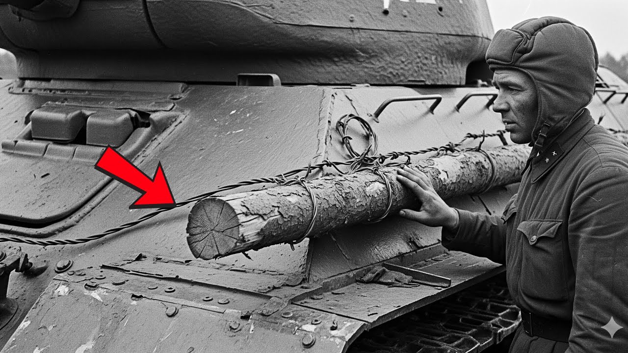 The "Stupid" Log Armor That Saved Russian Tanks From Panzerfausts - YouTube