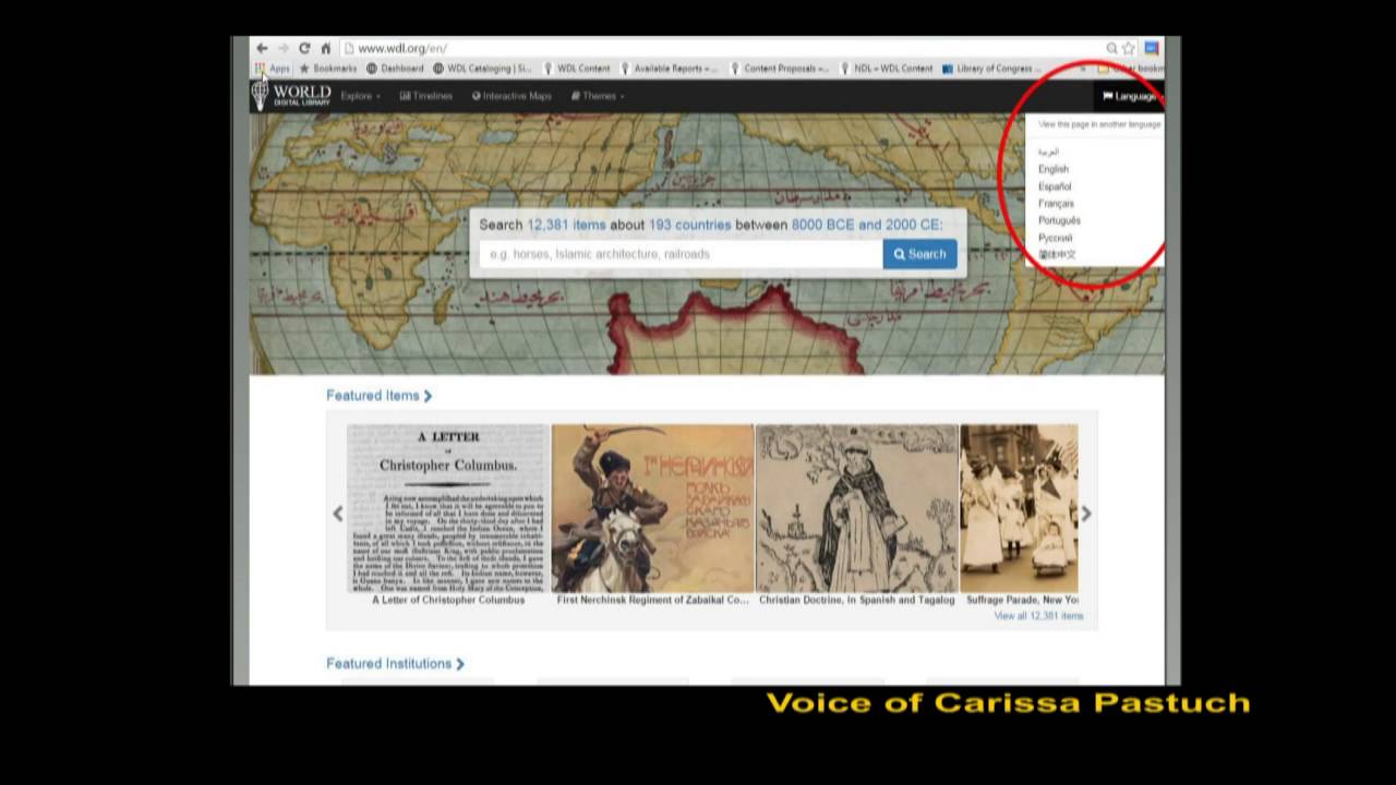 World Digital Library - YouTube