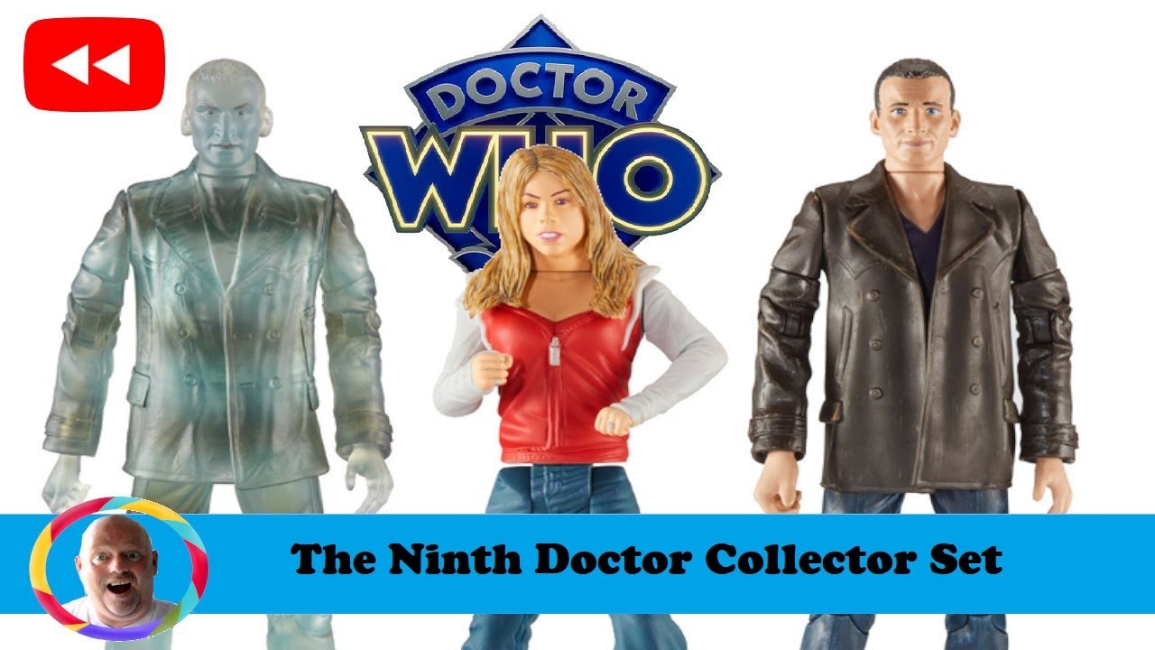 Dr Who The 9th Doctor Collector's Figure Set Review - YouTube