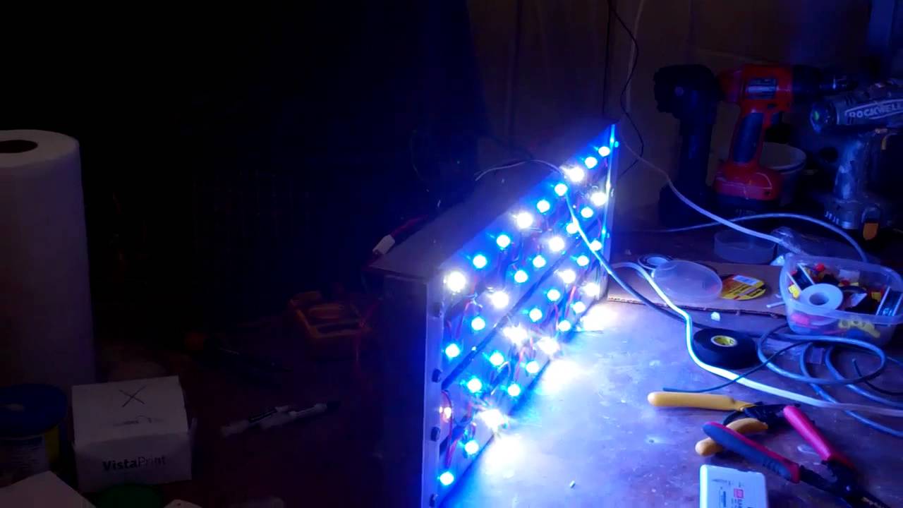 DIY LED Part 6: Completed Fixture - YouTube