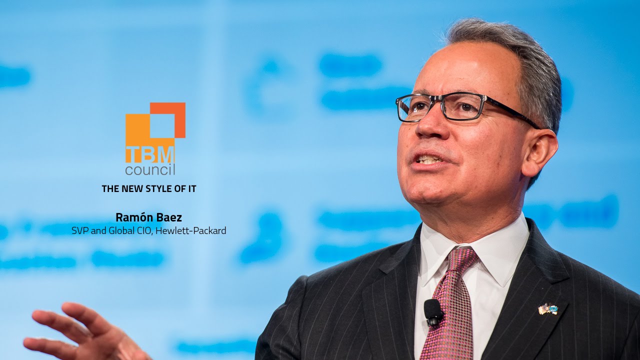 “The New Style of IT” with Ramon Baez, SVP and Global CIO, HP - YouTube
