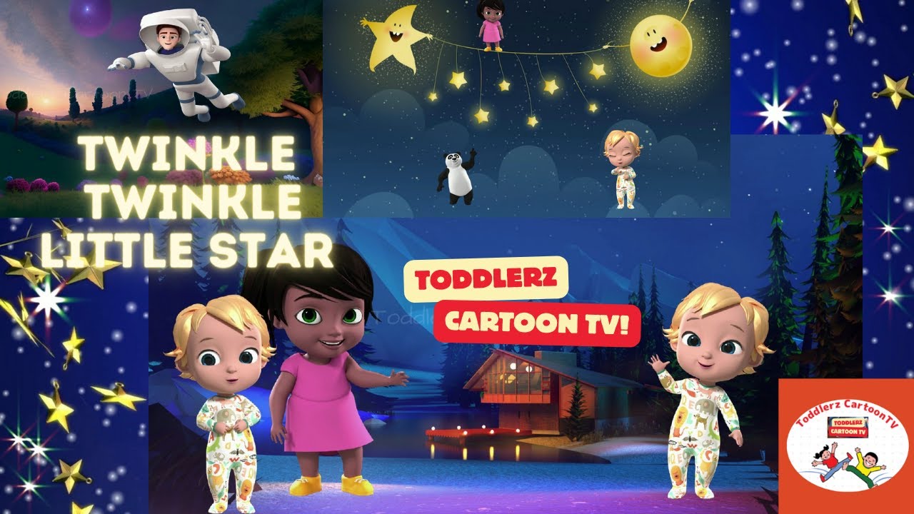 Twinkle Twinkle Little Star|@Toddlerz Cartoon TV - Nursery Rhymes ...