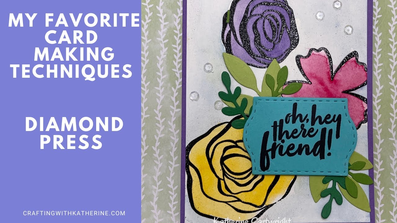 What are your favorite card making techniques? Here are my favorite ...