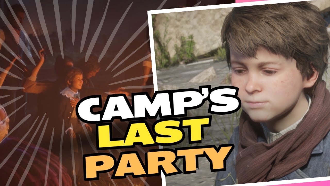RDR2 The Best Camp Celebration After Rescuing Jack - YouTube