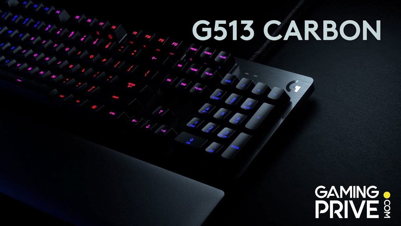 Logitech G - G513 Carbon GX Brown Tactile - YouTube