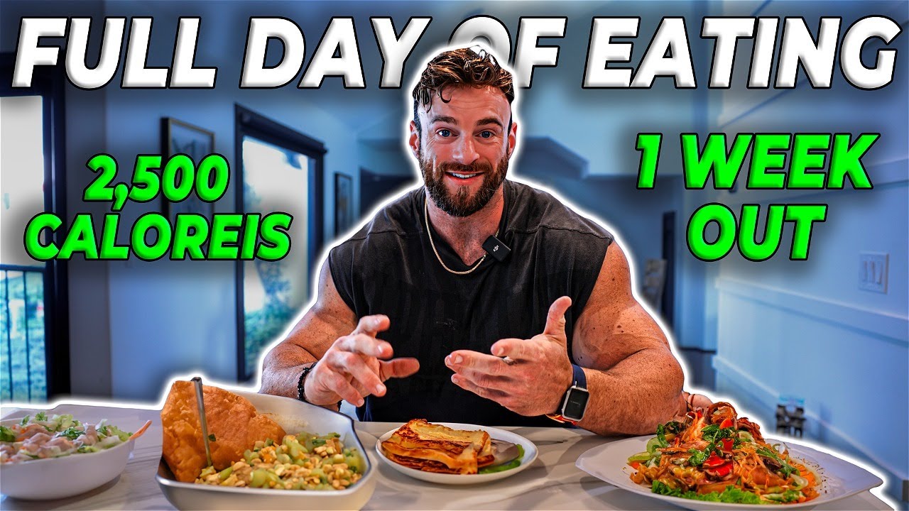 Pro Bodybuilder's Full Day of Eating | 1 Week Out - YouTube