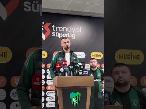 Serdar Dursun: İyi oynadığımızı düşünüyorum