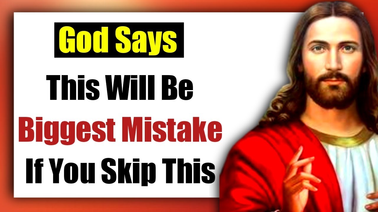 God says | Don't Avoid Me | gods message today | gods message for you ...