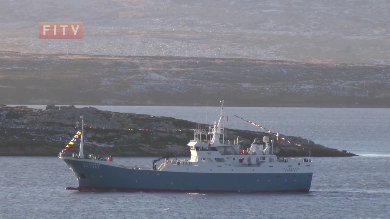 A Very Falklands Fishing Ship - The CFL Hunter - YouTube