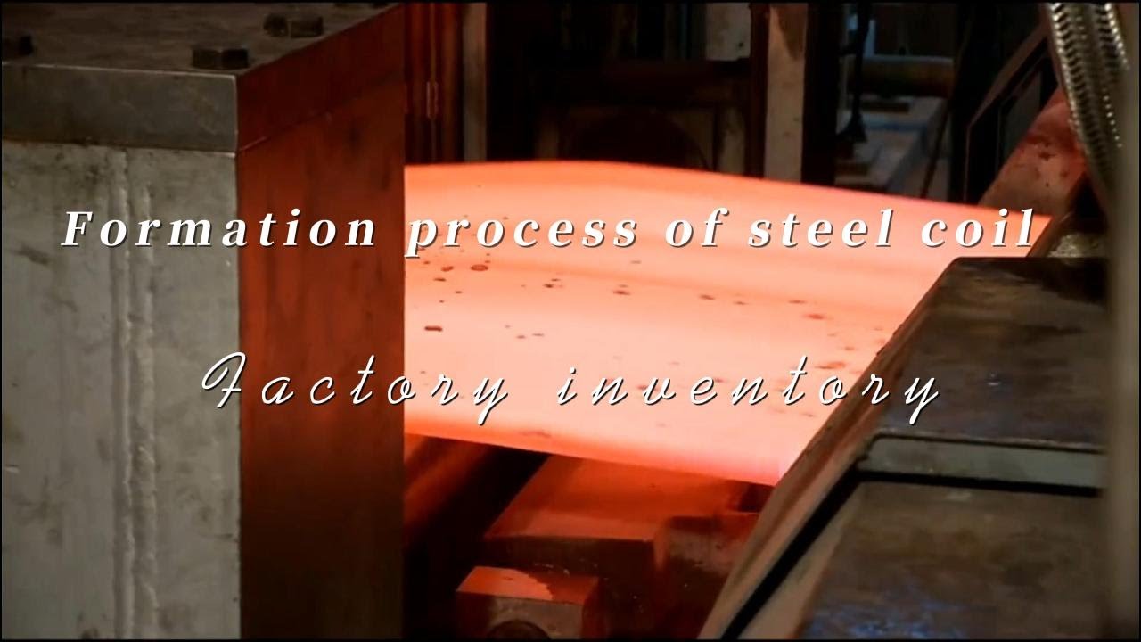 Formation process of steel coil ！ #coil #steel - YouTube