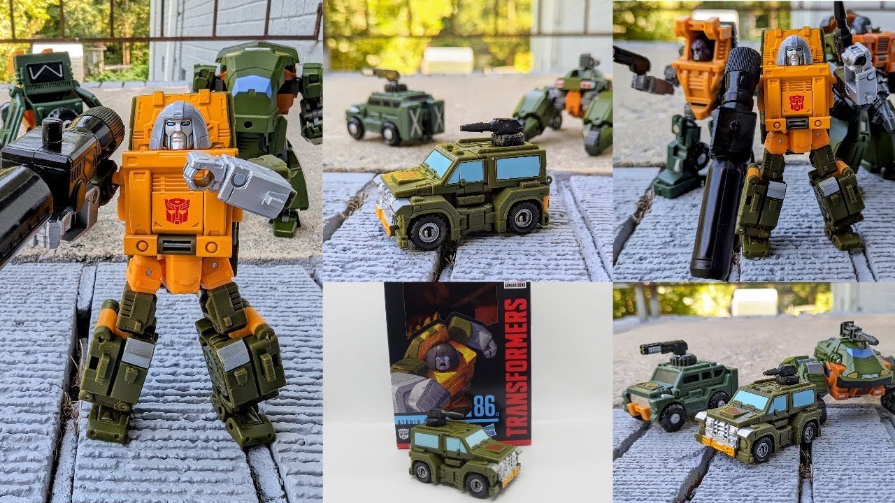 Transformers Studio Series '86 The Movie Deluxe BRAWN vs. 3rd Party ...