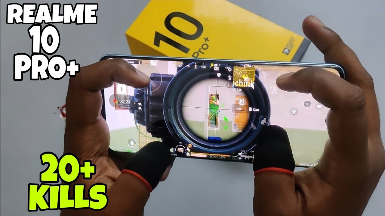 Realme 10 Pro+ 5G BGMI Handcam Test | 4 Finger Full Gyro | Best BGMI ...
