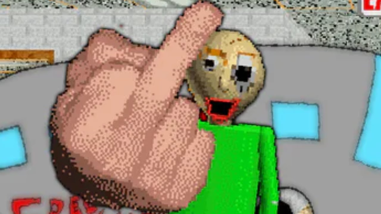 ☹️ Not again.. | Playing WEIRD Baldi's Basics MODS. - YouTube