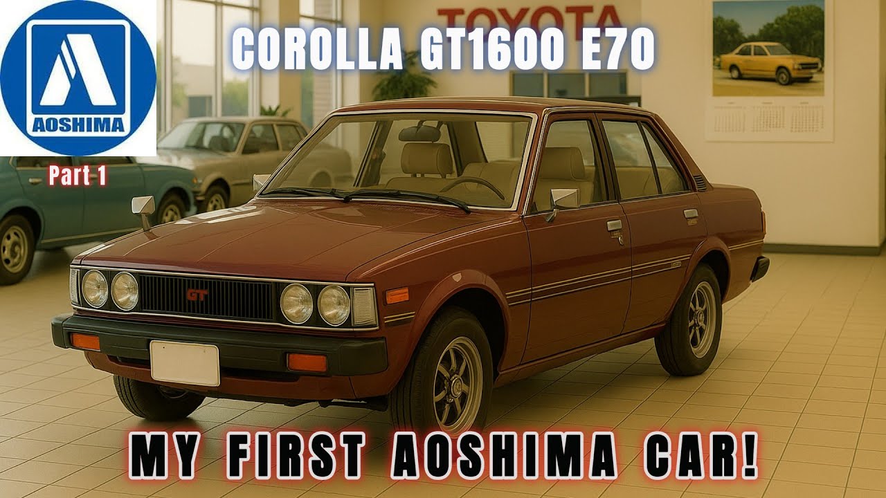 My First Aoshima Car - Toyota Corolla GT1600 - Part 1- I Stumble on Two ...