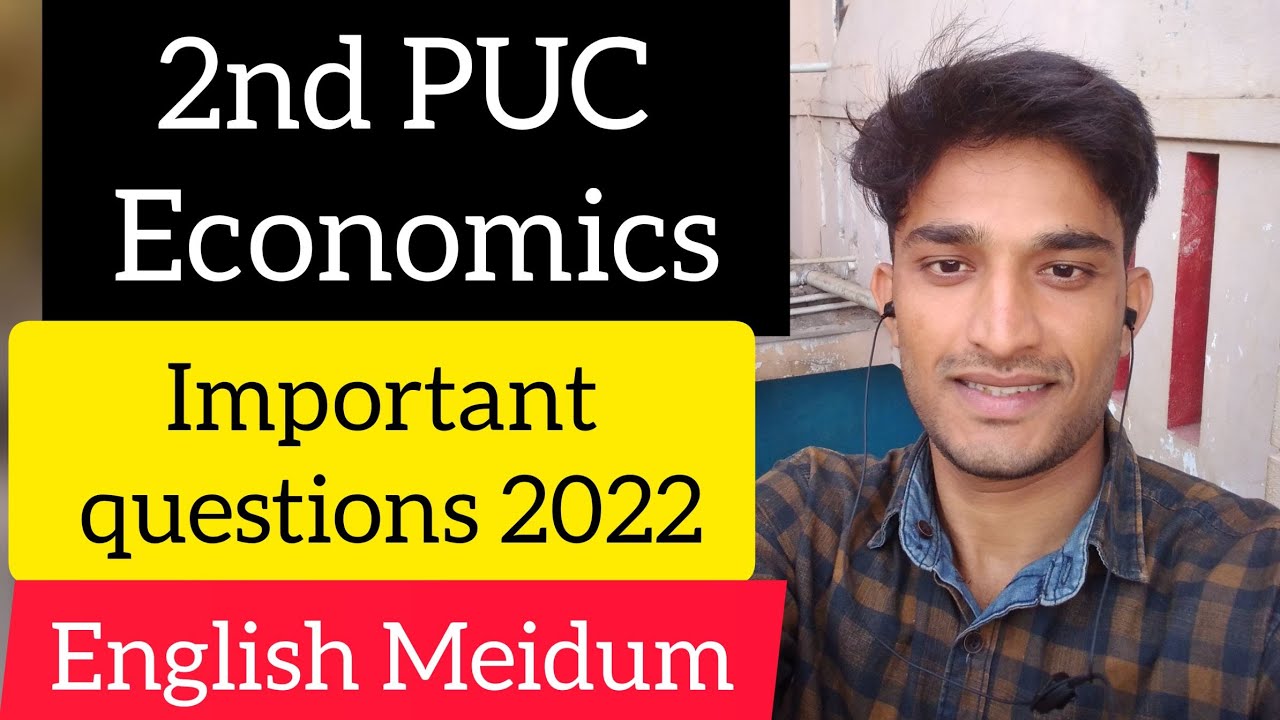 2nd PUC Economics Important Questions In ENGLISH Meidum YouTube 2nd-puc-economics-important-questions-in-english-meidum-youtube