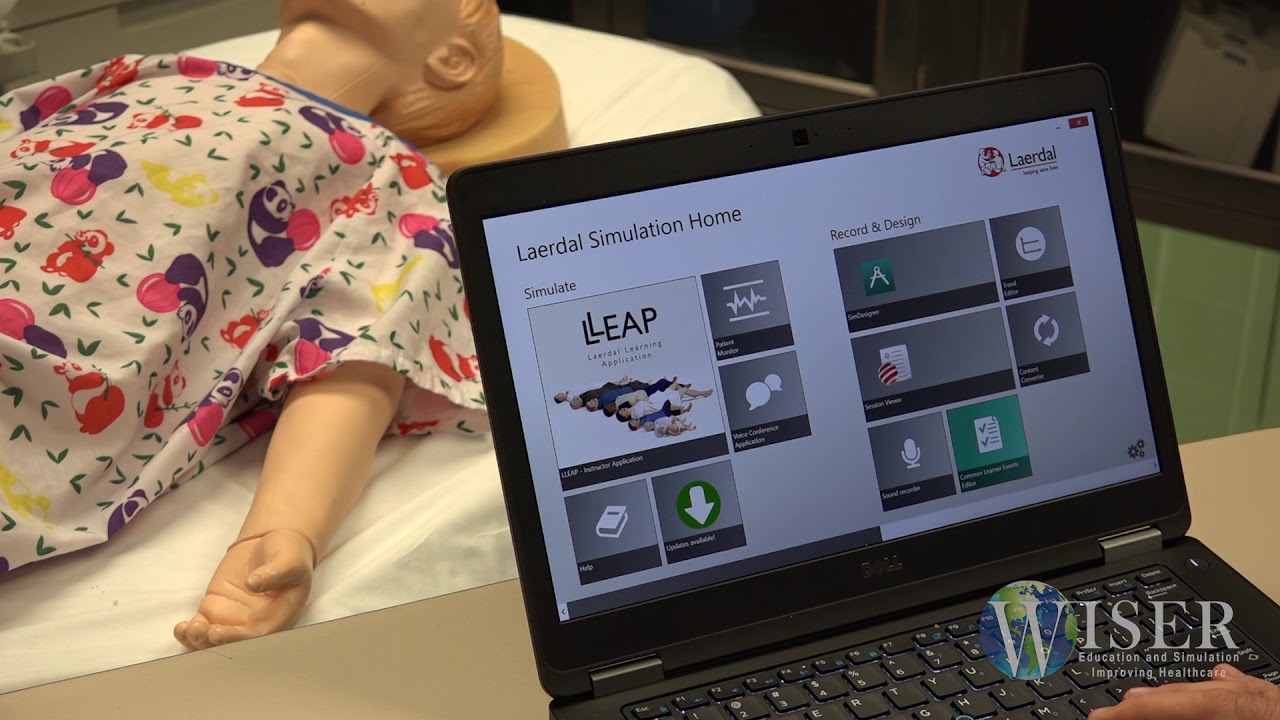 Using Laerdal's LLEAP to Connect to SimLink With a Wireless Network ...