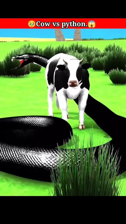 अजगर_ की वफ़ा_ एनिमल्स 😱Cow vs Python #Shorts#facts - YouTube