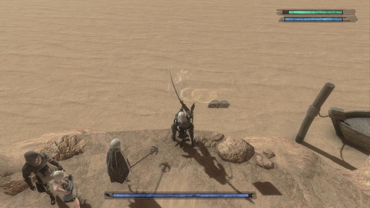 NieR Replicant ver.1.22 Catching a Rhizodont - YouTube