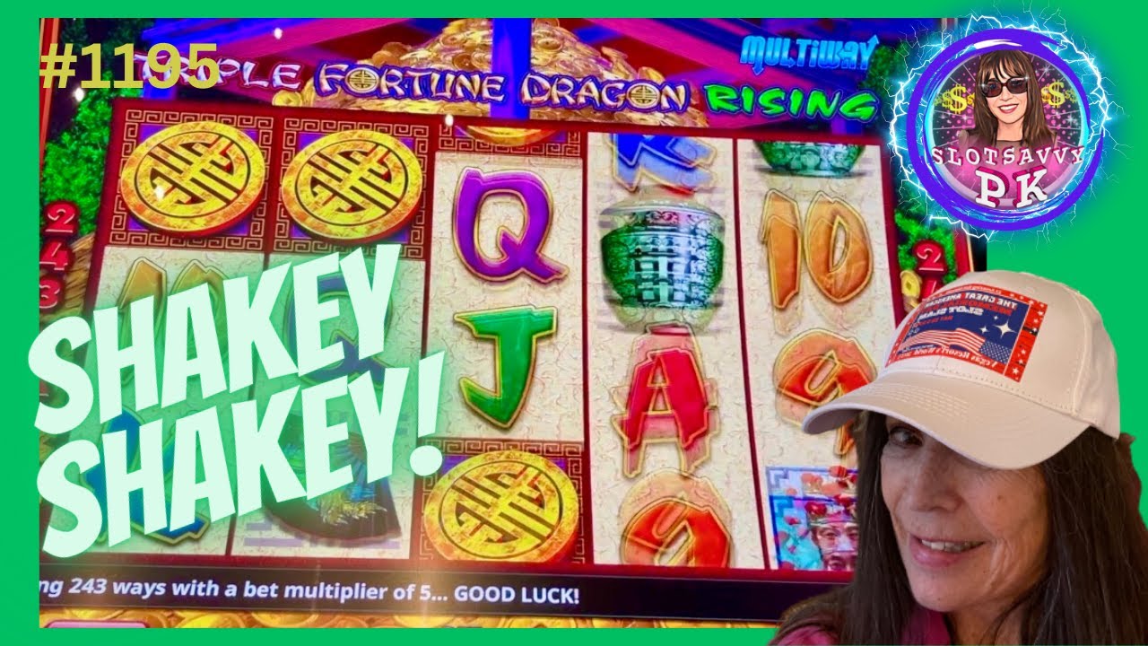 SHAKEY SHAKEY Triple Fortune Dragon Rising/ plus JACKPOT added w PK # ...