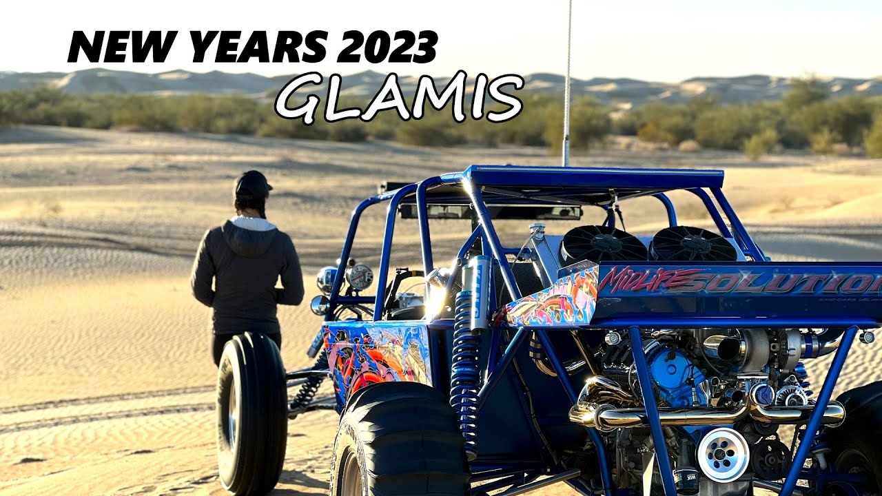 Glamis New Years 2023 - PACKED - Deep Washes - Crazy Weather - Sand ...