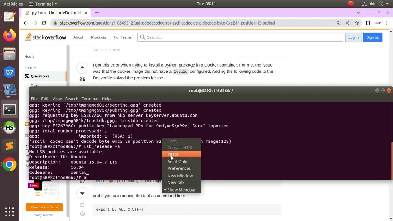 How To Fix Repository Ascii Codec Cant Decode By 0xc5 In Position 92