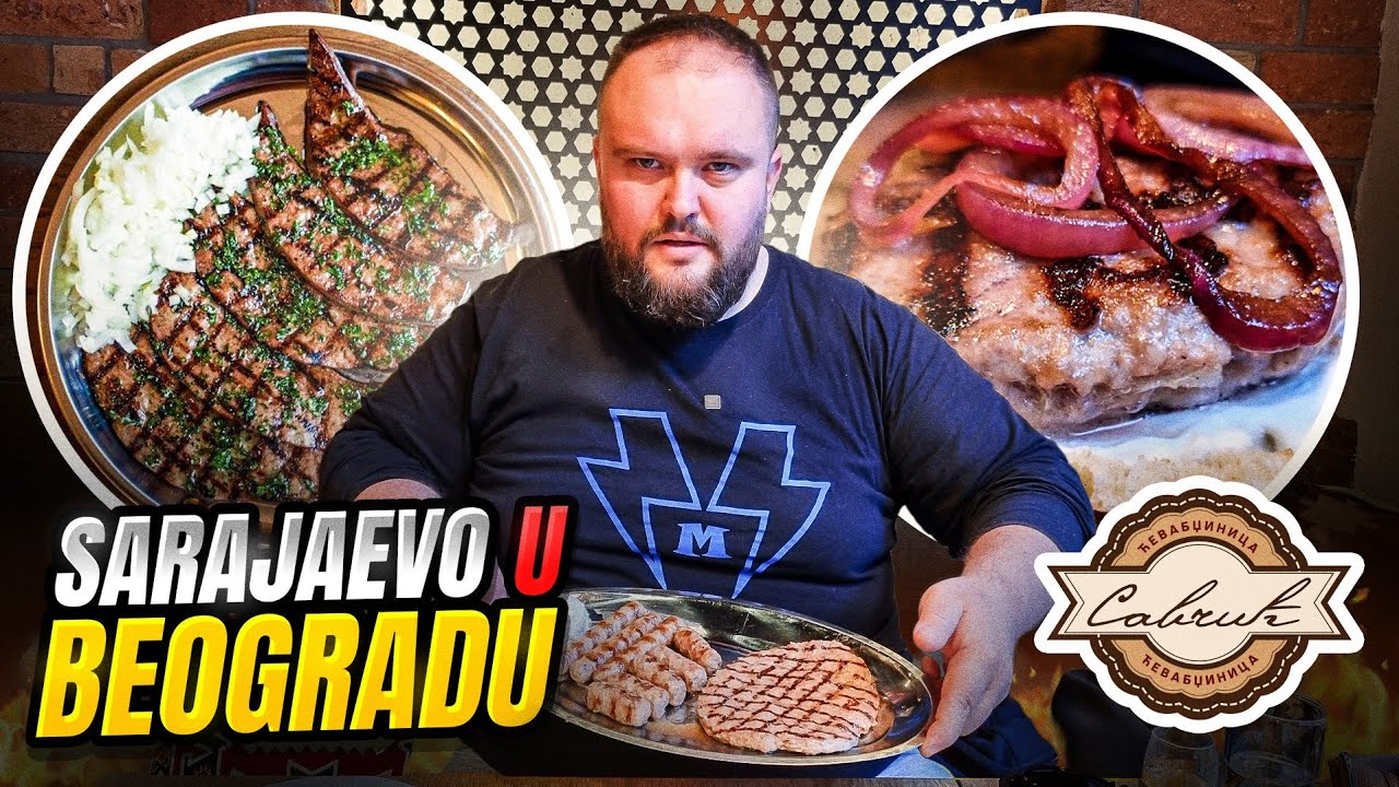 KAKO IZGLEDAJU ORIGINALNI SARAJEVSKI ĆEVAPI u BEOGRADU ?!? Ćevabdžinica ...