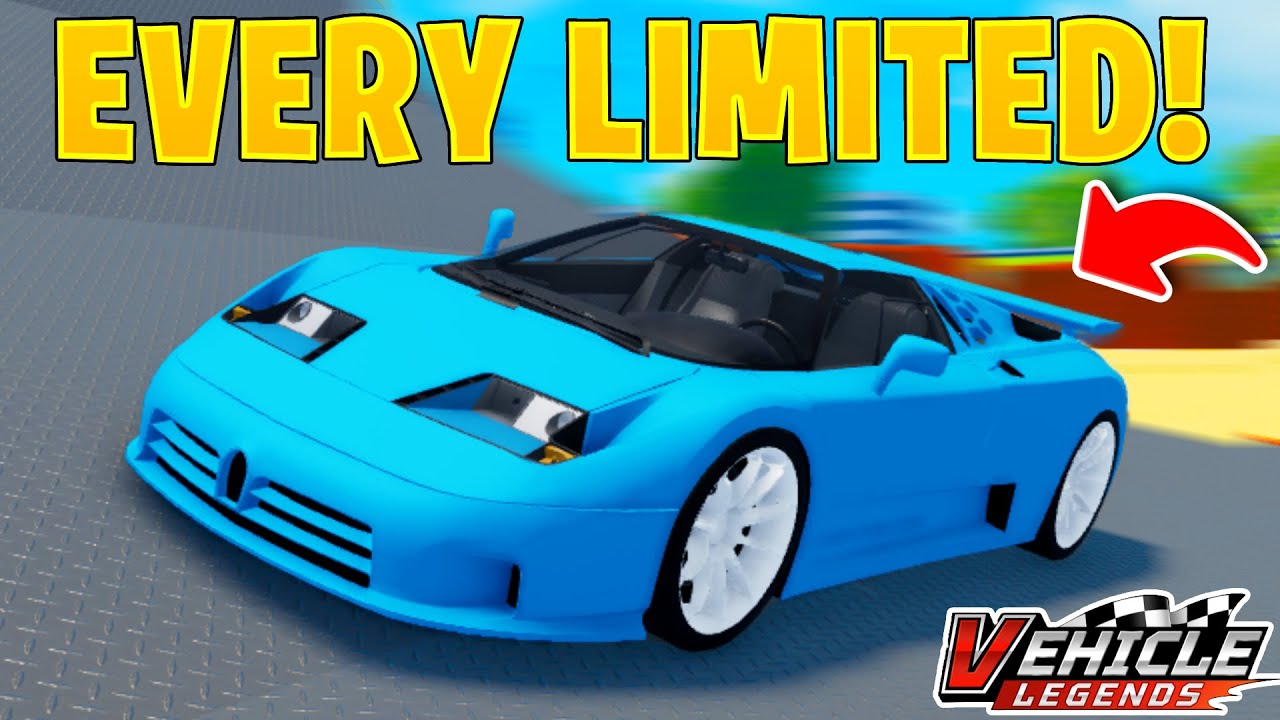 EVERY SINGLE LIMITED CAR in Vehicle Legends Roblox! (Part 4) - YouTube