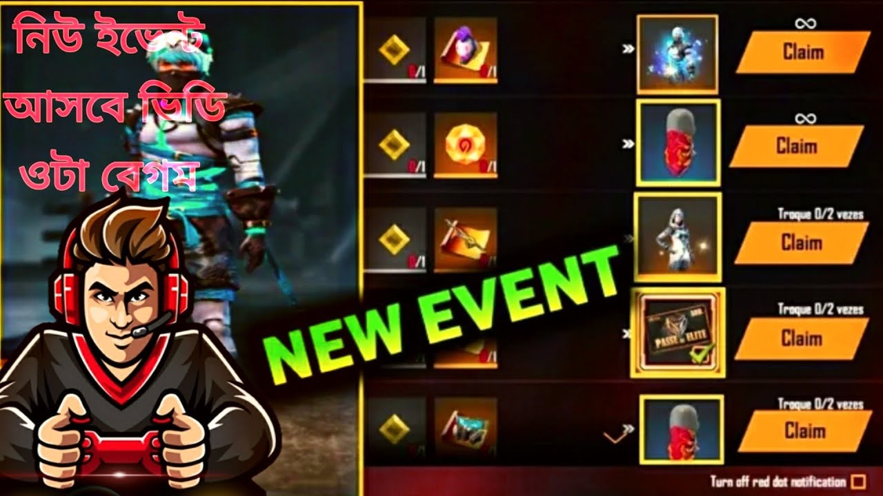 New Legendary Mask| সবাই ইভেন্ট এ পাবে| সাথে Stone & bluprint😍 | Garena ...
