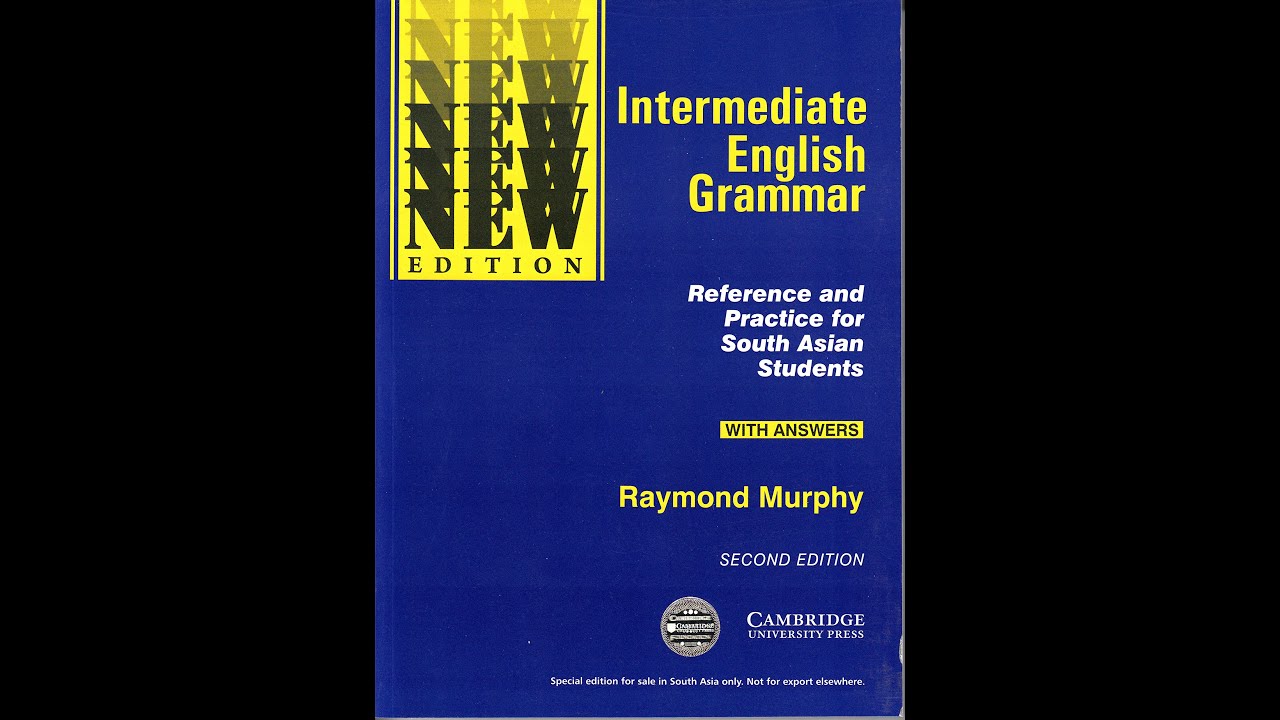 Book Review # Intermediate English Grammar By Raymond Murphy ...