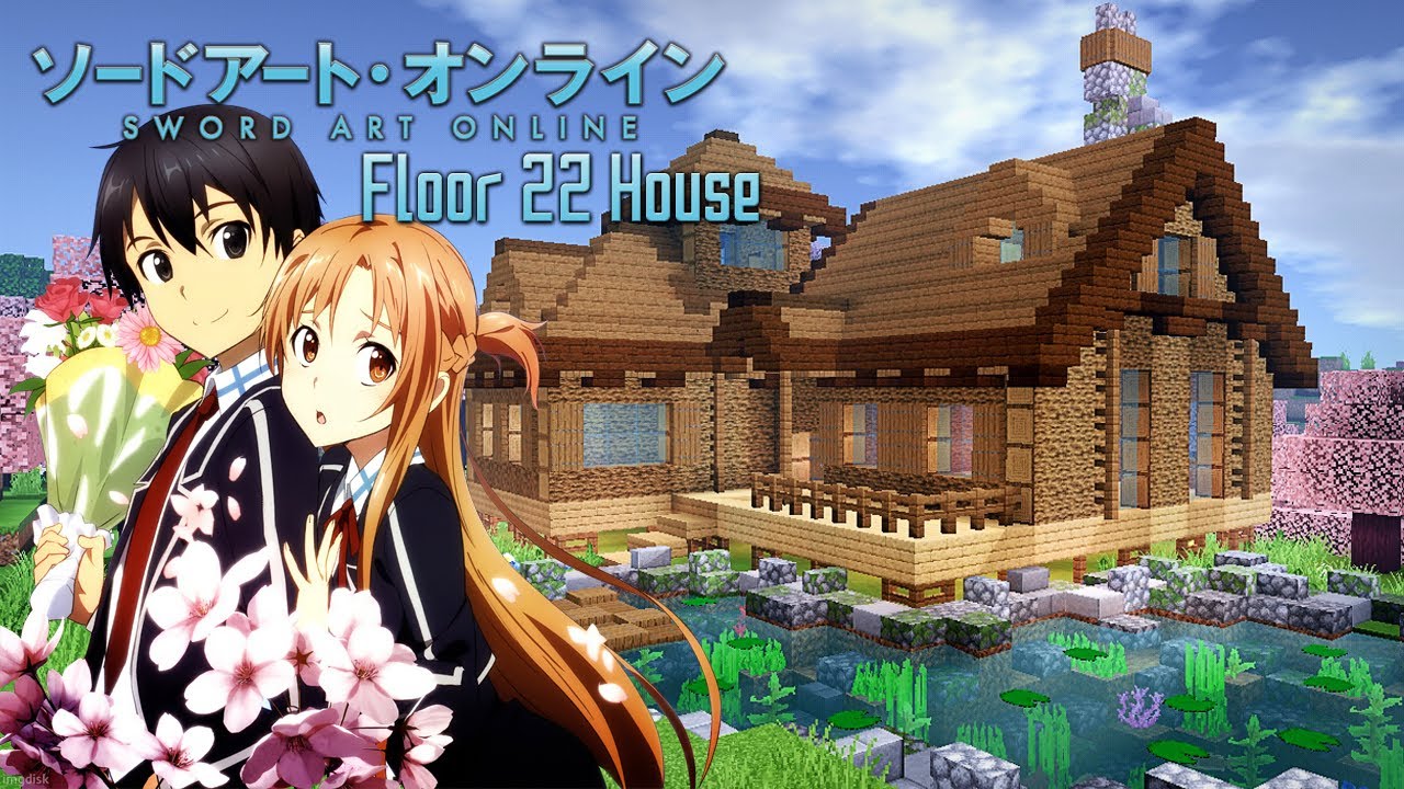 ⛏️ Minecraft ⚔️ Sword Art Online Remake :: Floor 22 House 🏡 - YouTube