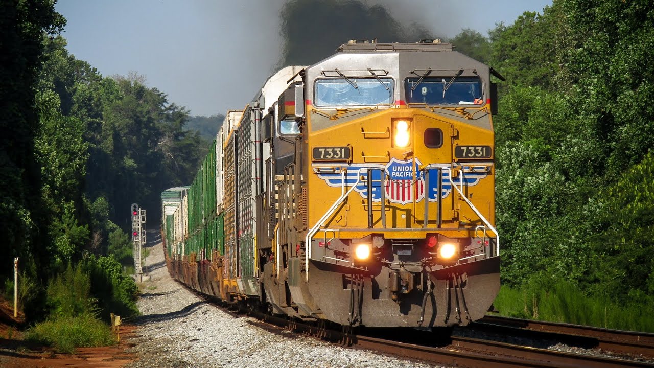 NS 204 [GE AC6000CW #7331 - UP Leading] - Liberty, SC - 08.14.2022 - HD ...
