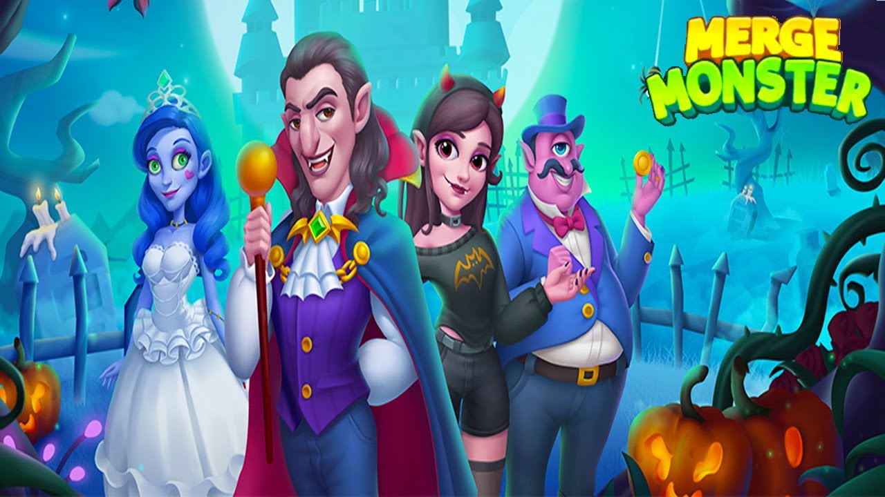 Merge Monster : Vampire Mansion - YouTube