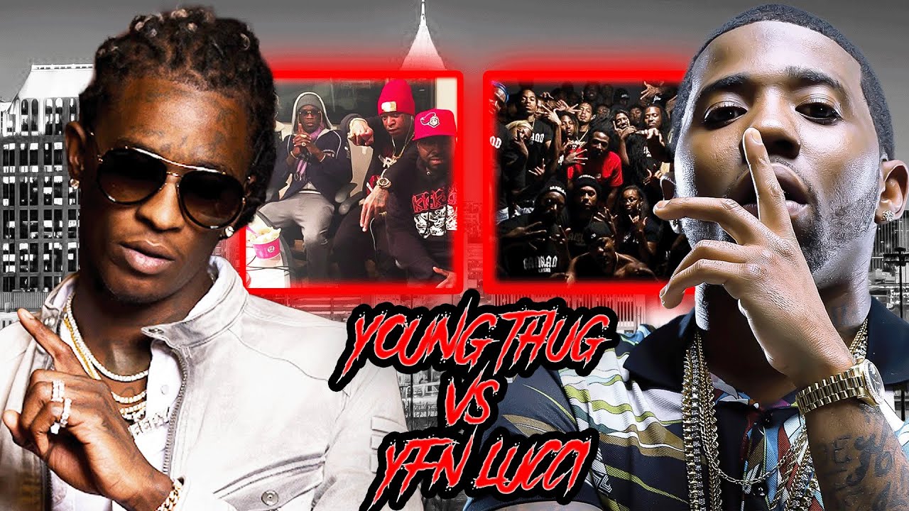 YOUNG THUG VS YFN LUCCI THE DEADLY BLOOD WAR IN ATLANTA - YouTube