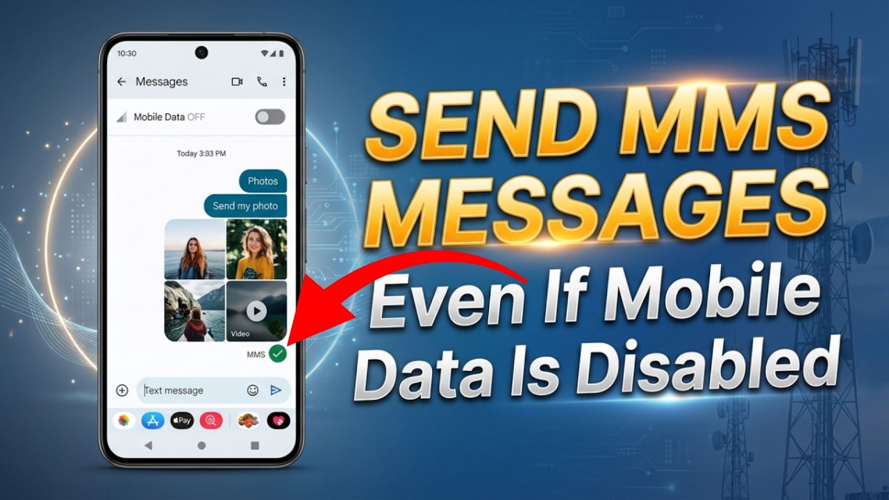 How to Send MMS Messages Even If Mobile Data Is Disabled on Pixel 10 ...