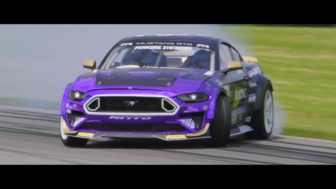 Watch Chelsea DeNofa Drift his RTR Mustang at 154MPH - YouTube