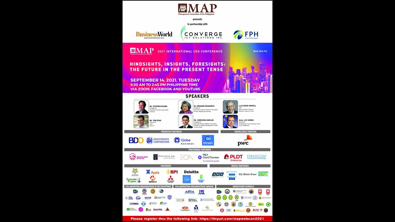 The 19th MAP International CEO Web Conference 2021 - YouTube