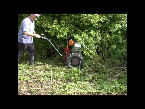 Mayfield Scythe / Tractor. Lever or rope start. Brilliant machine but ...