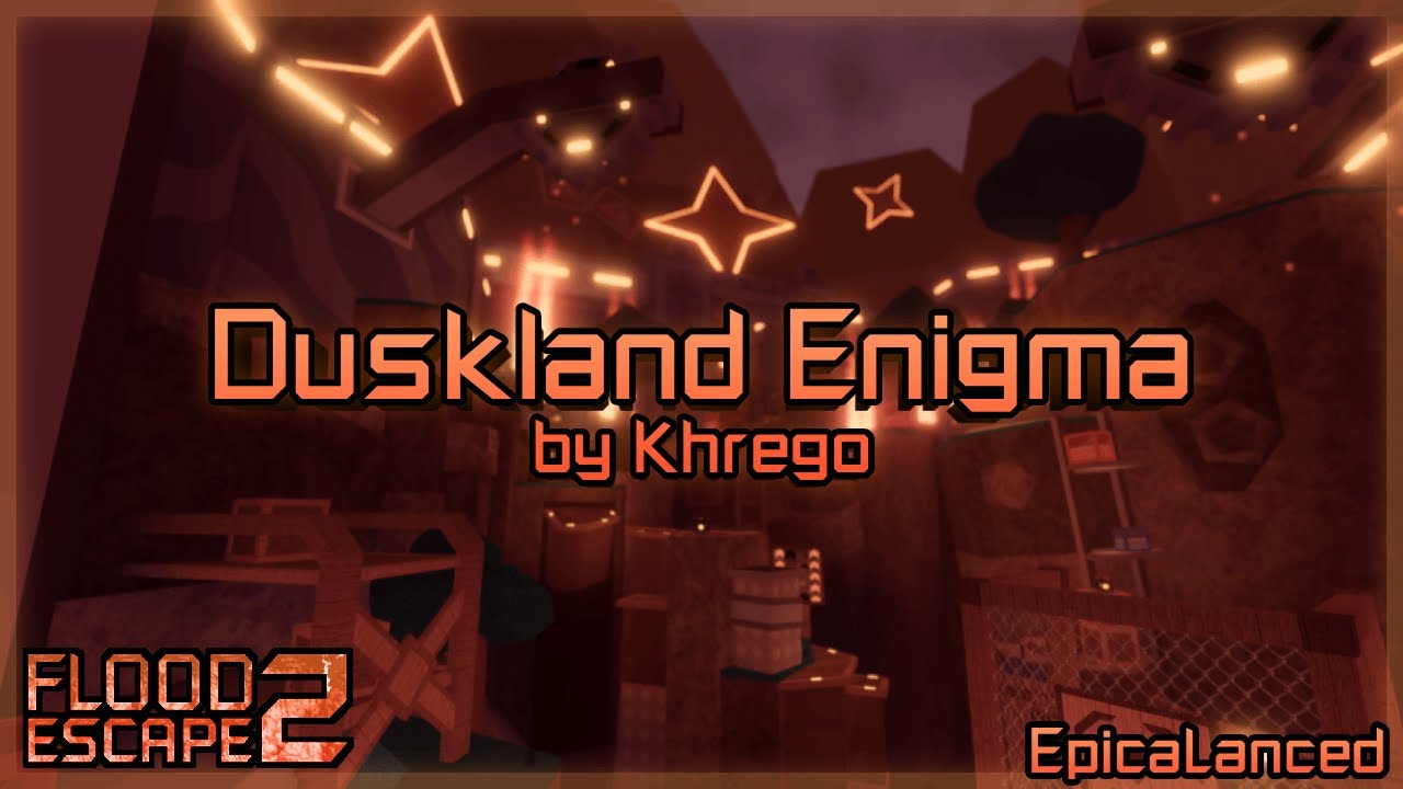 Duskland Enigma [Crazy] by Khrego | Flood Escape 2: Community Maps - YouTube