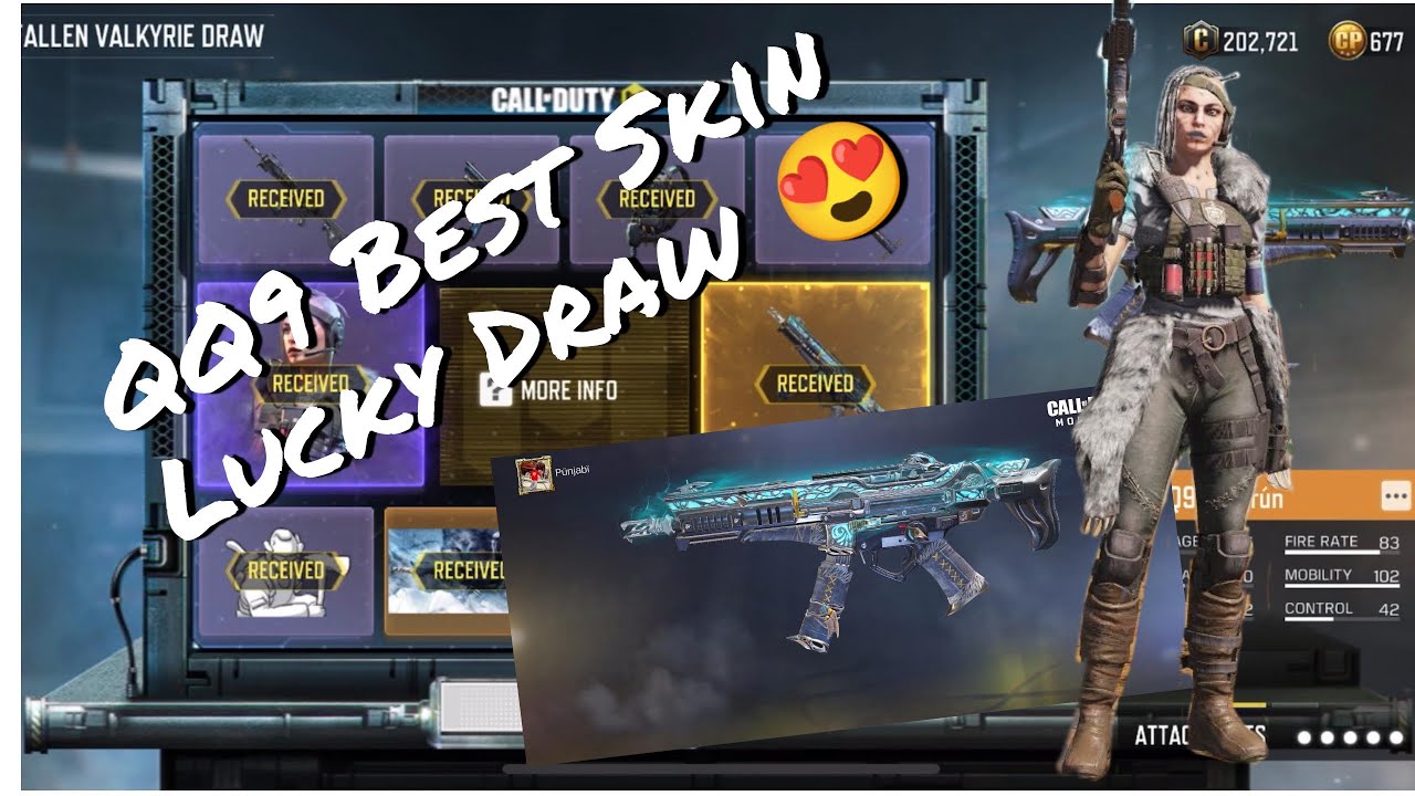 "New Legendary QQ9 SIRGUN | VAGR MODIR Lucky Draw" | COD Mobile ...