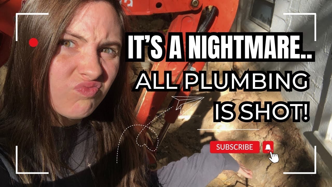 First Time Home Owner's Nightmare: All Plumbing Is Shot! - YouTube