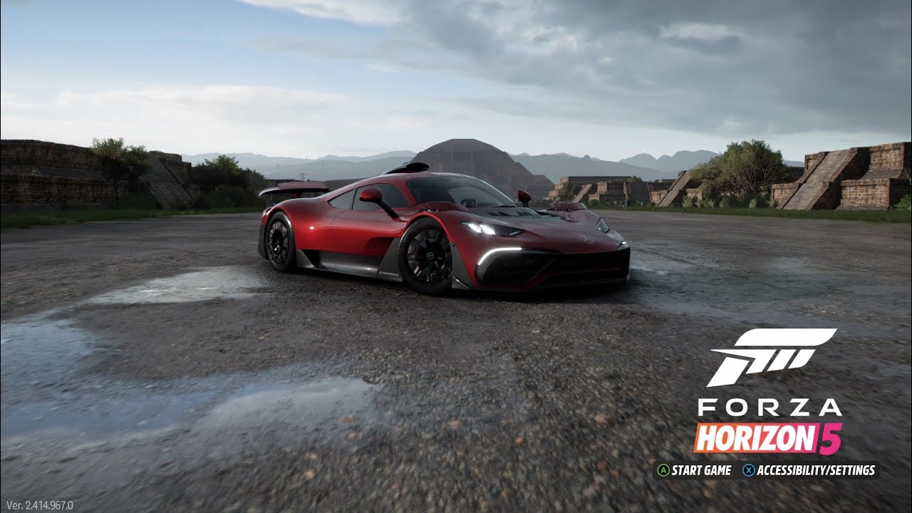 Forza Horizon 5 Updated Title Screen Startup - YouTube