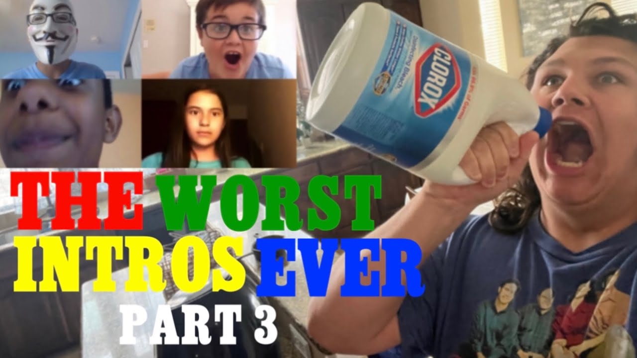 The Worst Intros Ever - Part 3 - YouTube