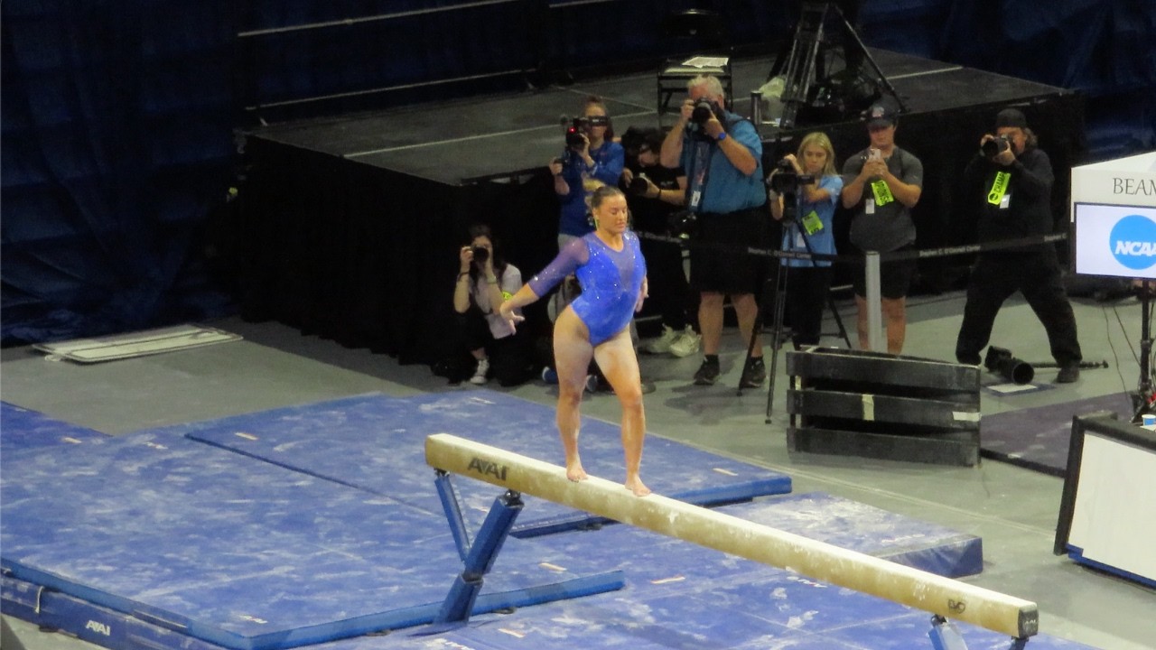 Skylar Draser Balance Beam 9.900 | 2024 NCAA Regionals (vs. Missouri ...