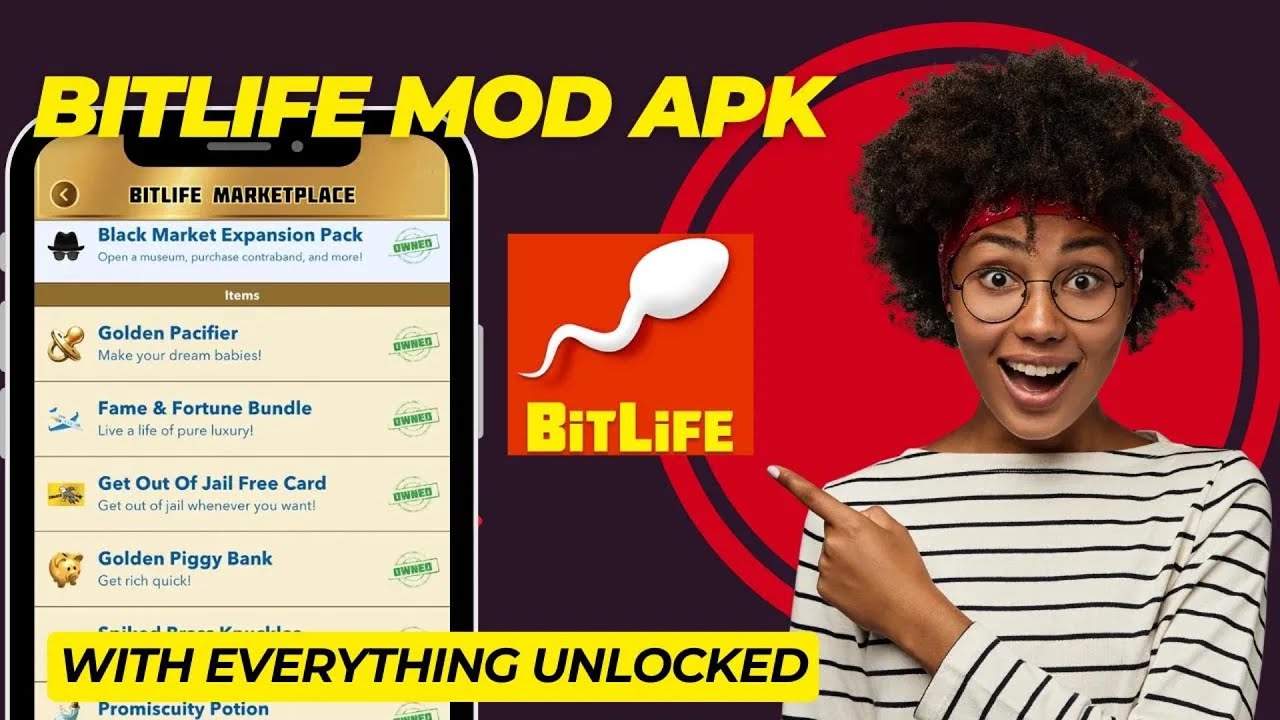 BitLife Hack/MOD APK All Unlocked - Free Bitizen & God Mode | All ...