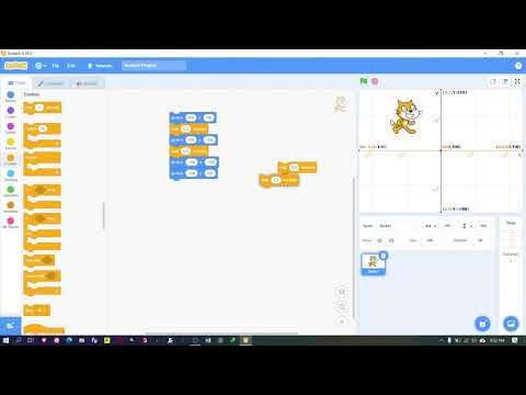 Learning Scratch - First scratch program # 03 - YouTube