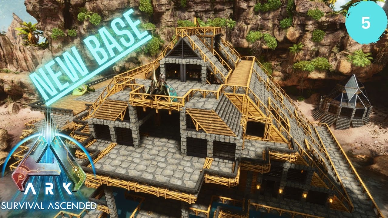 "Touring Our Epic New Base in ARK: Survival Evolved Ascended!" - YouTube