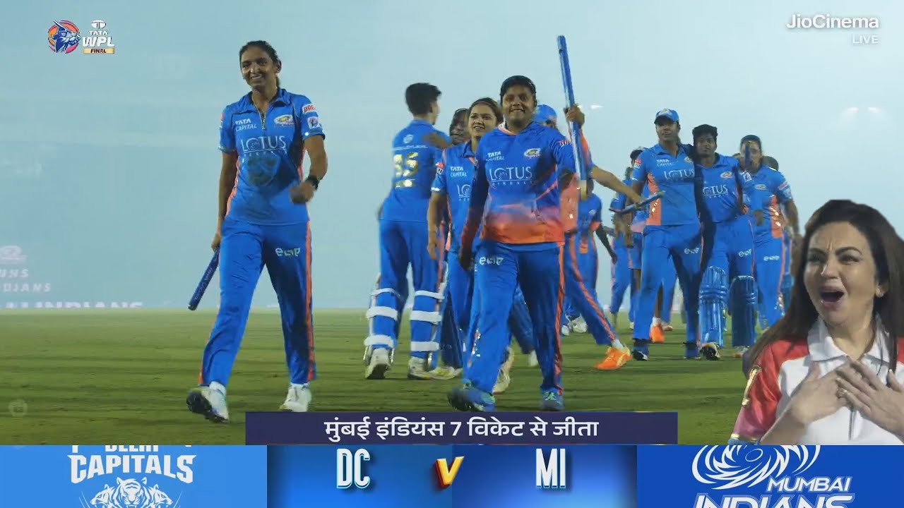 Mumbai Indians vs Delhi Capitals FINAL Match Full Highlight, MI vs DC WPL 2023 Final Match ...