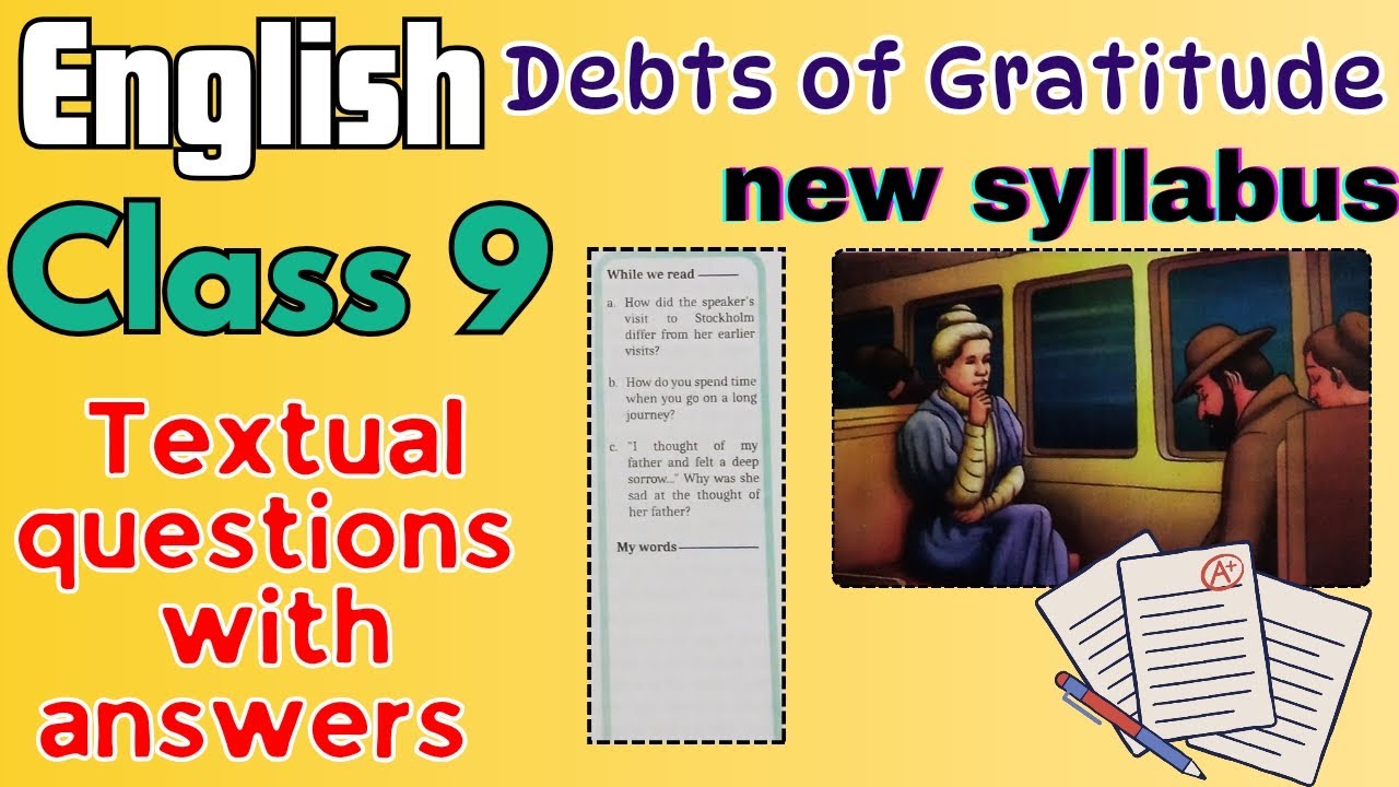 class 9 English chapter 2 textbook question answer | new syllabus ...