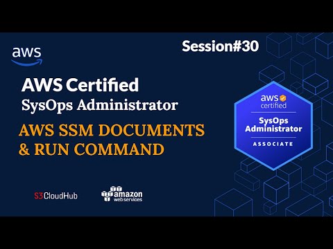 SSM Documents AND RUN Commands | @S3CloudHub - YouTube