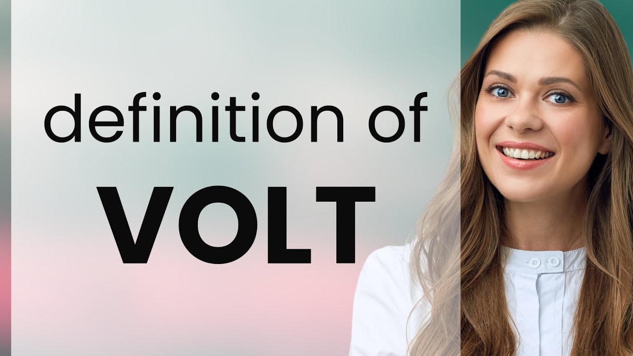 Volt | what is VOLT definition - YouTube